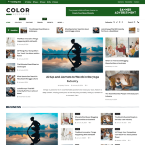 Color Magazine Demos – Mystery Themes Demo Preview
